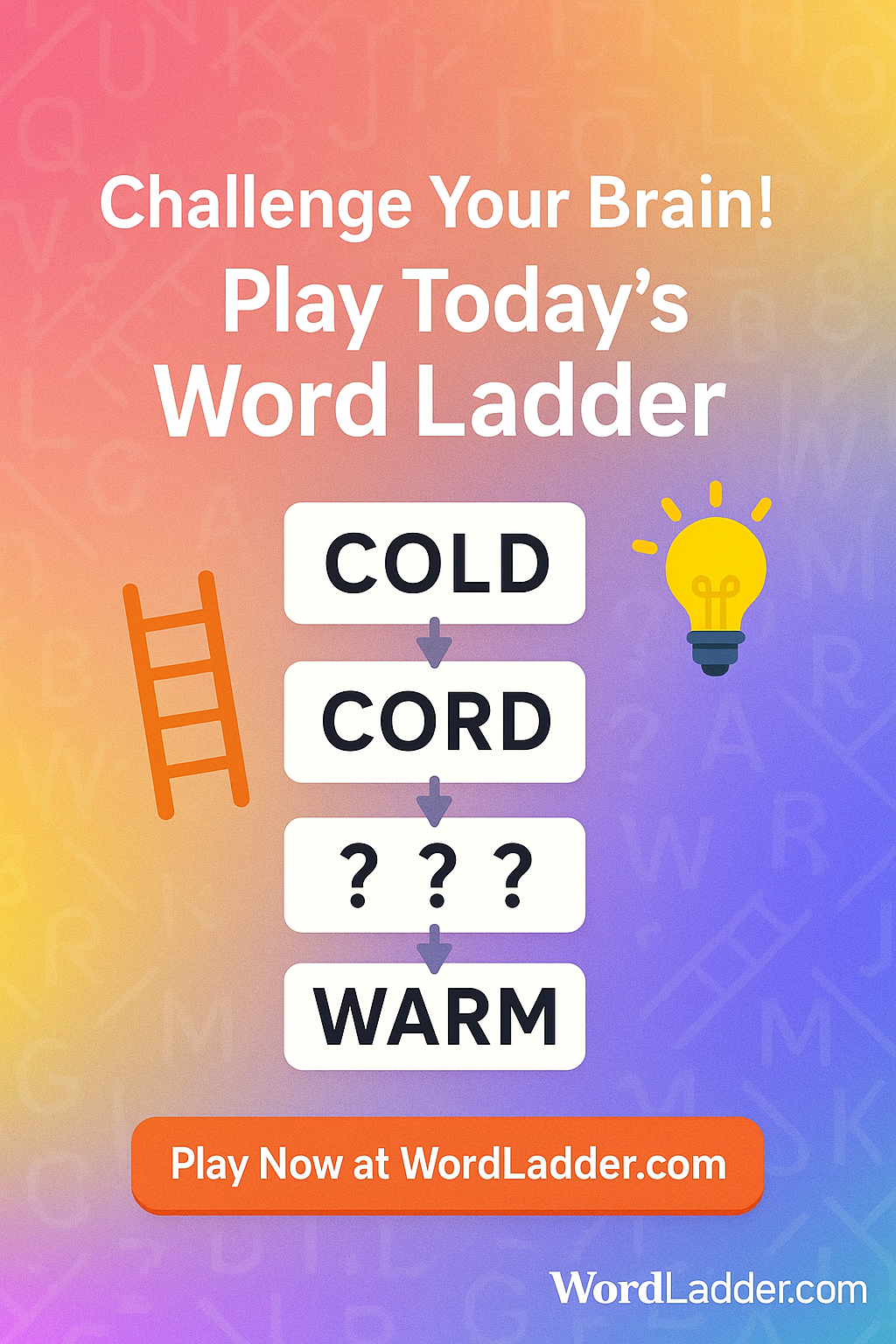 Word Ladder Puzzle #289 | Medium Level